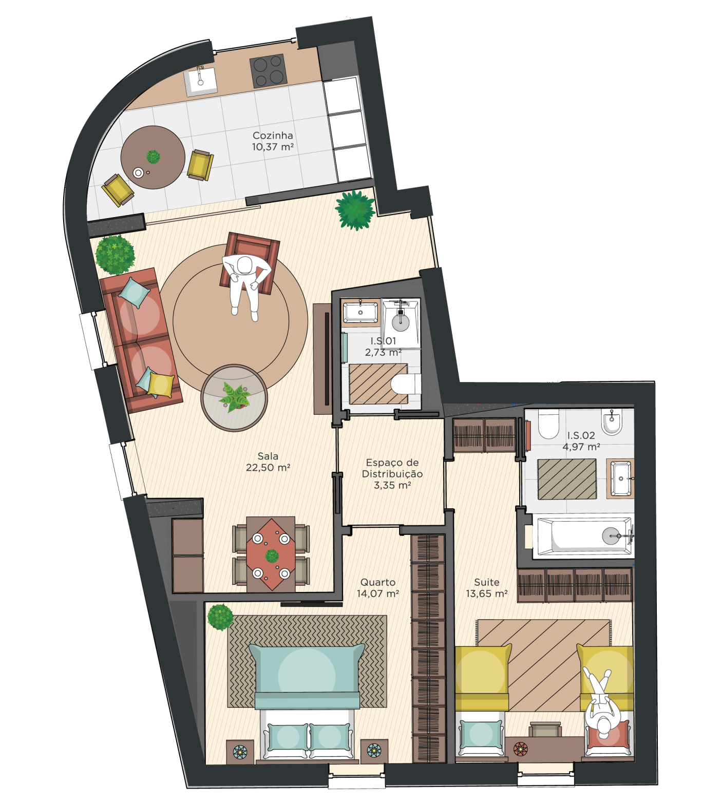 Planta T2 - Major 41